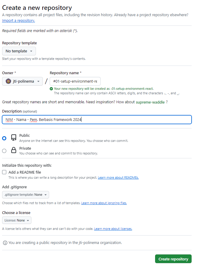 #01 | Pengantar Pemrograman Berbasis Framework